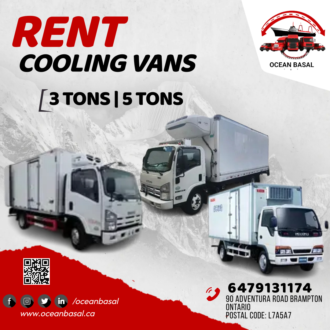 Cooling Van Rental Services – OCean Basal