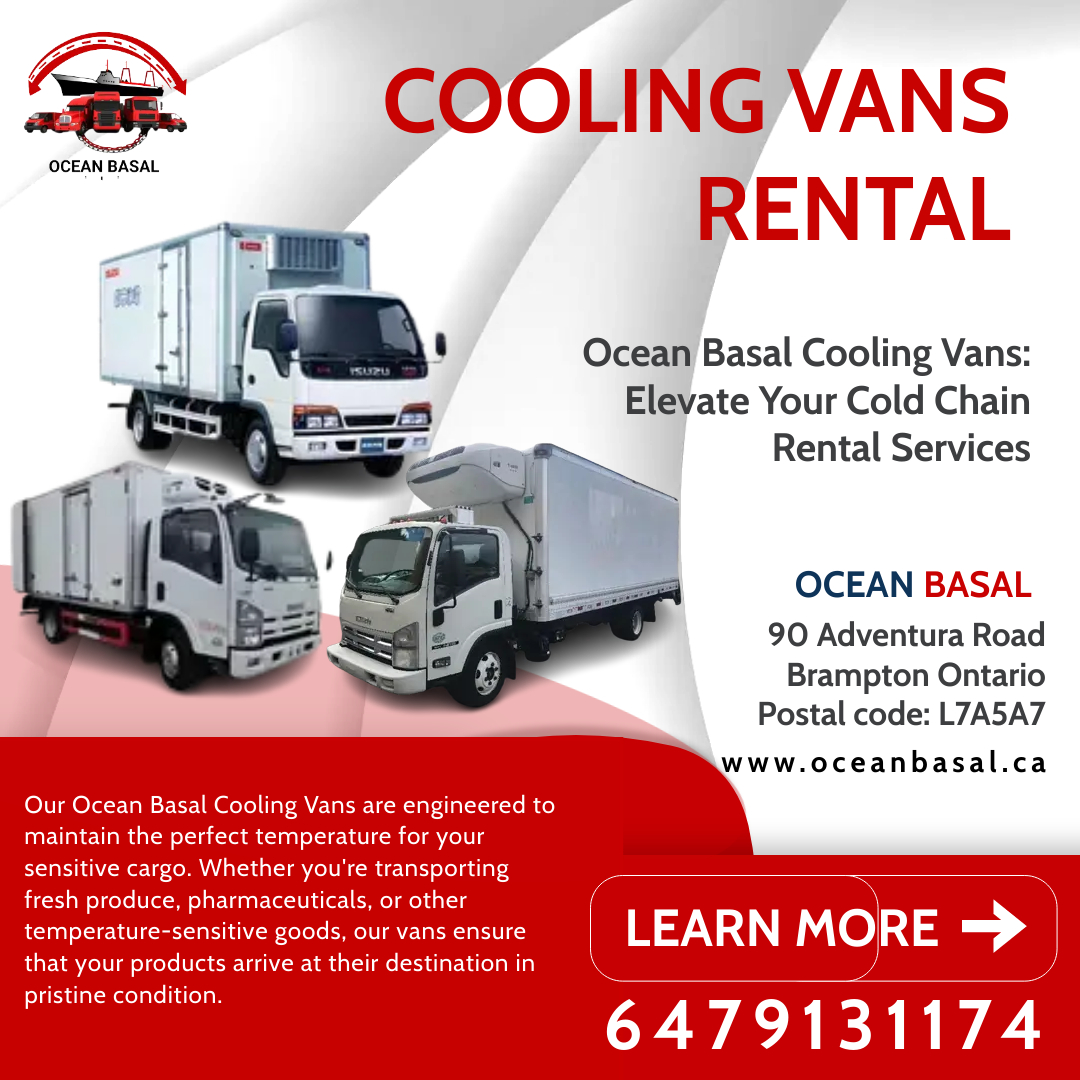 Cooling Van Rental Services – OCean Basal